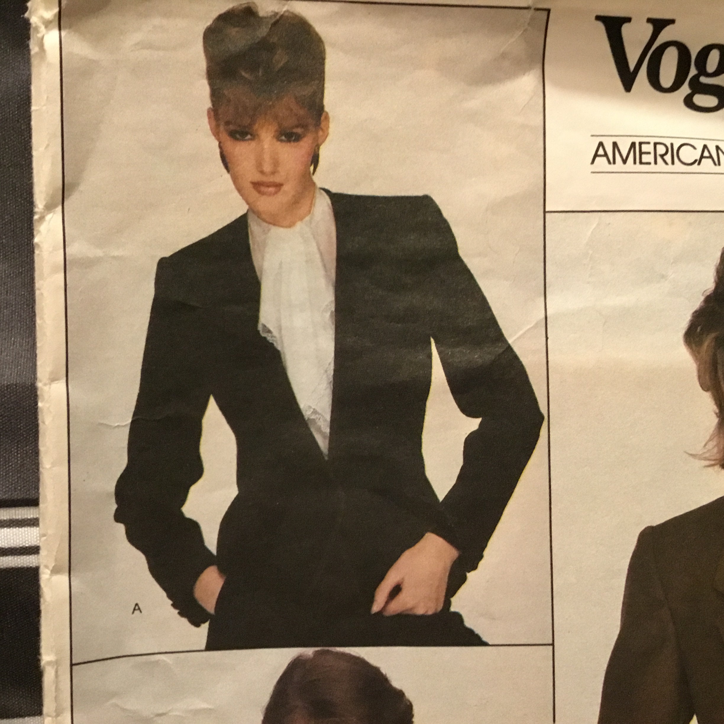 Vintage 1980s Vogue Pattern 2785 American Designer Ann Klein, Size 10 ...