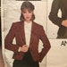 Vintage 1980s Vogue Pattern 2785 American Designer Ann Klein, Size 10 ...