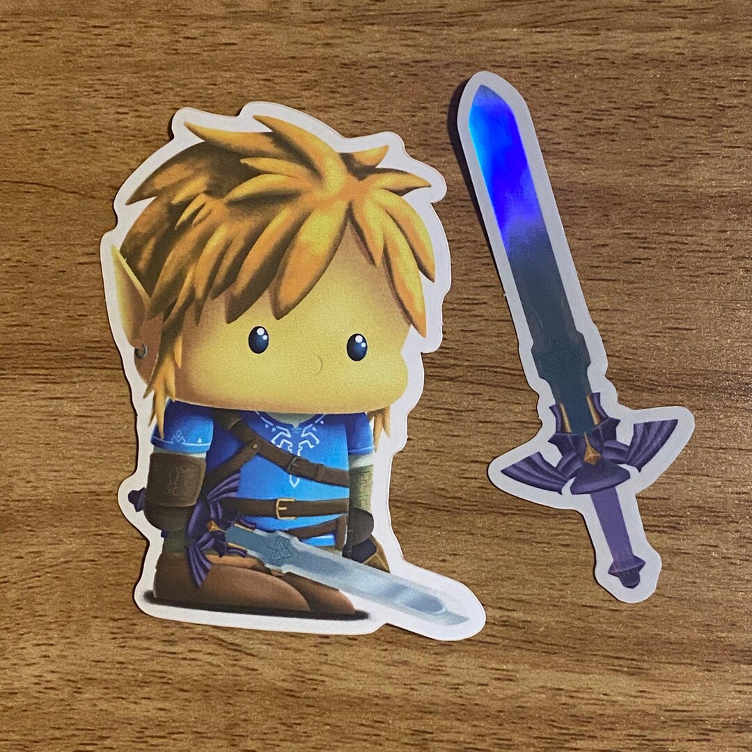 Sticker Pack - Botw Link - Etsy
