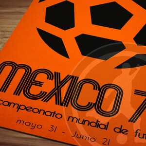 World Cup 1970 Poster - Mexico 70 - Etsy