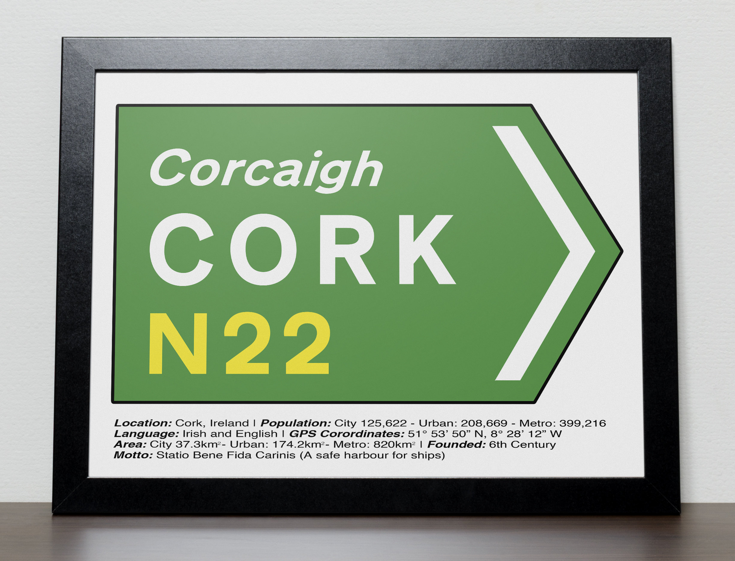 Irish Road signs CORK | Etsy