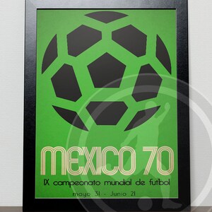 World Cup 1970 Poster - Mexico 70 - Etsy