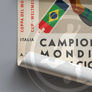 World Cup Italy 1934 Poster - Etsy