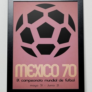 World Cup 1970 Poster Mexico 70 | Etsy