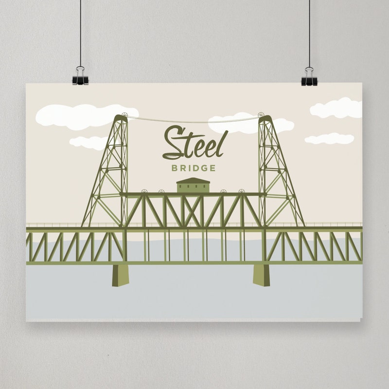 Portland Bridges - Etsy