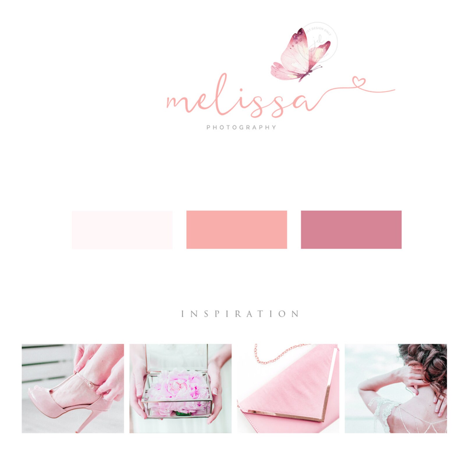 Butterfly Logo Photography Logo Premade Logo Boutique Logo | Etsy