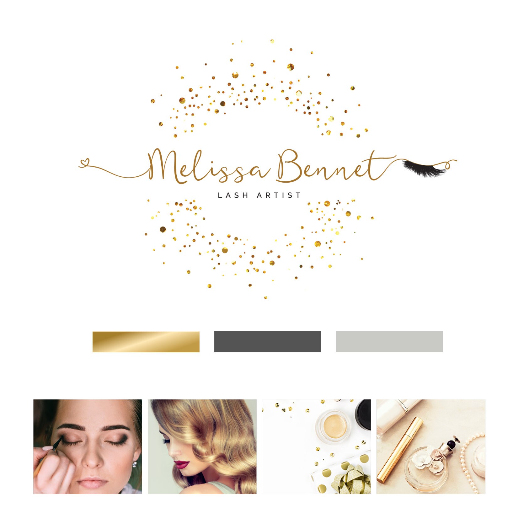 Lash Artist Logo Eyelash Beauty Logo Lash Technician Logo - Etsy UK