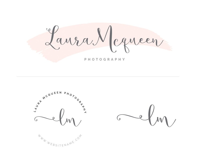 Premade Logo Photography Logo Round Circle Logo Photography - Etsy