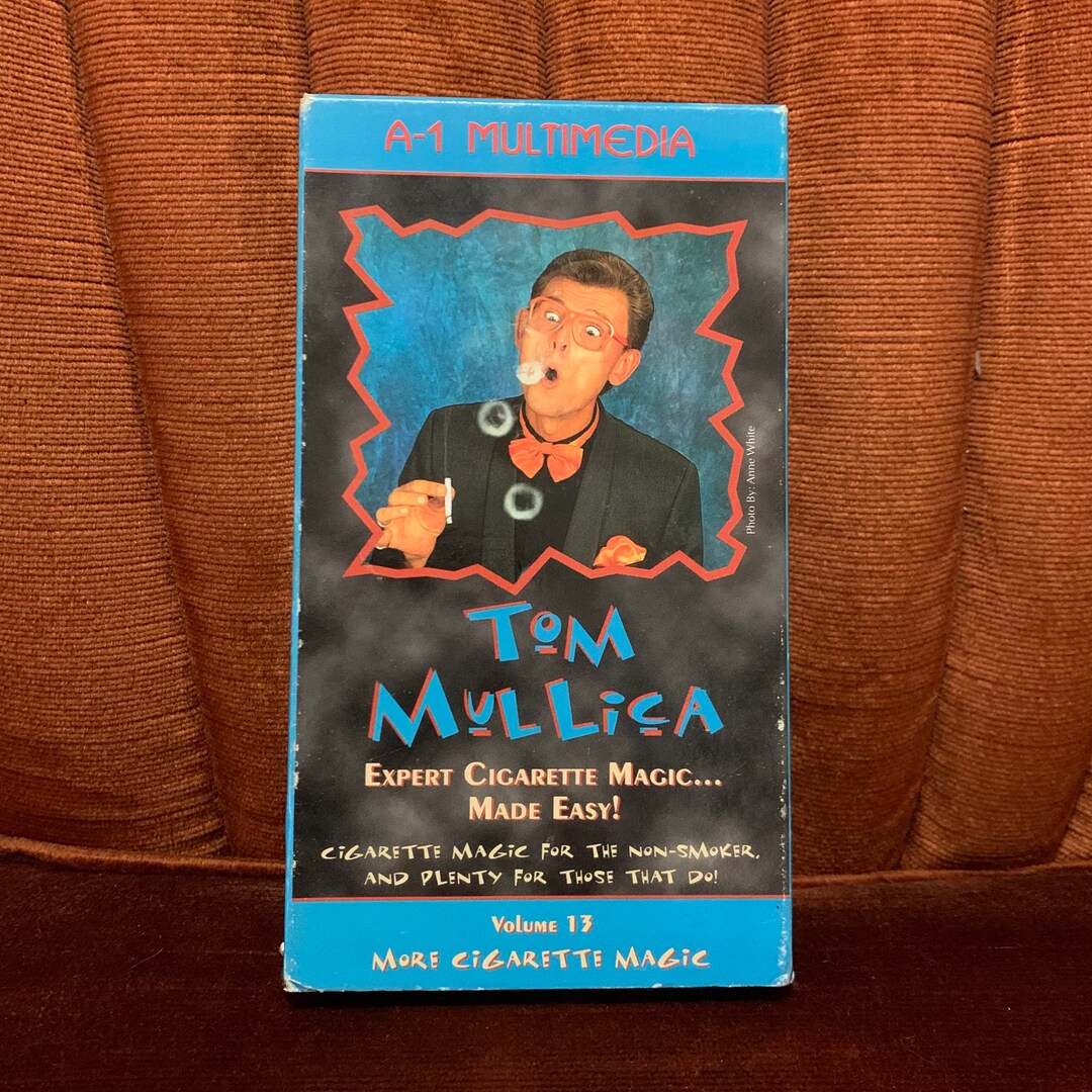 Cigarette Magic Tom Mullica VHS Cigarette Magic Volume 13 - Etsy