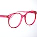 Red Plastic Oversized Eyeglasses Frames NO LENSES Dark Red - Etsy