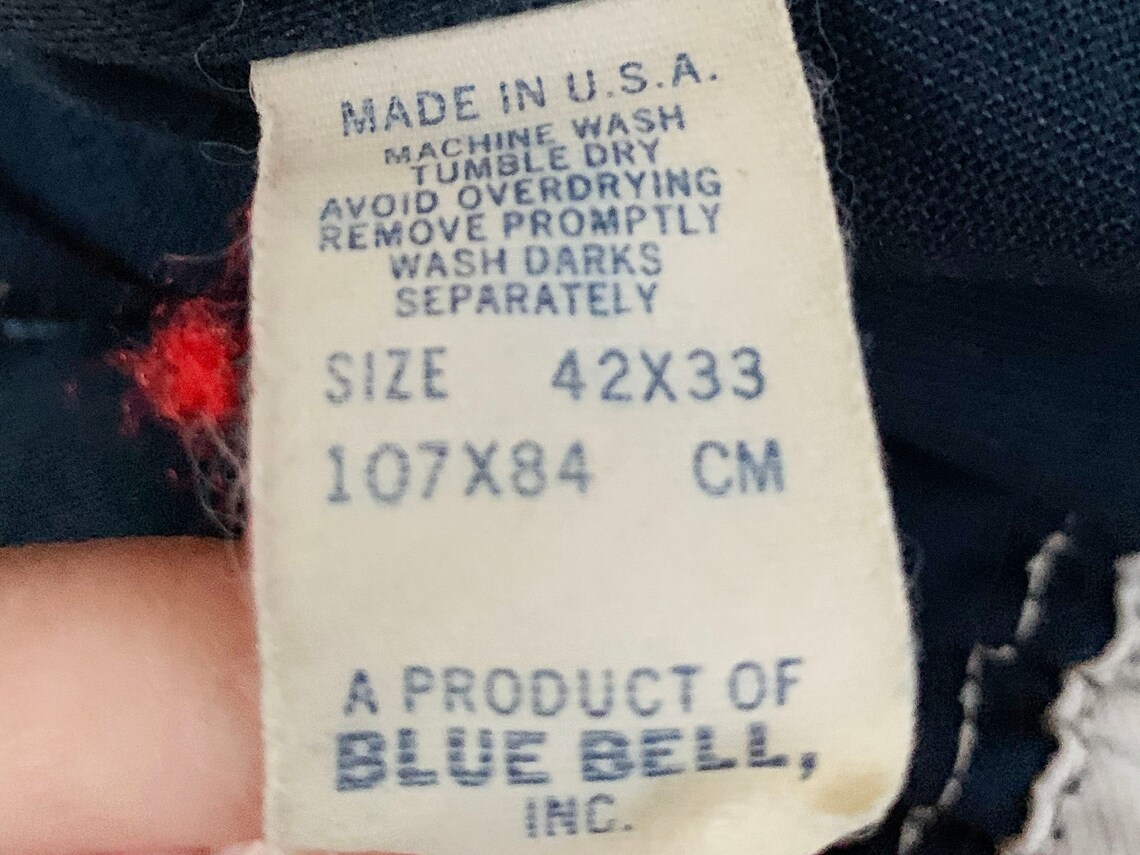 Blue Bell Inc Work Jacket Zip up Utility 1960s 1970s Chore - Etsy