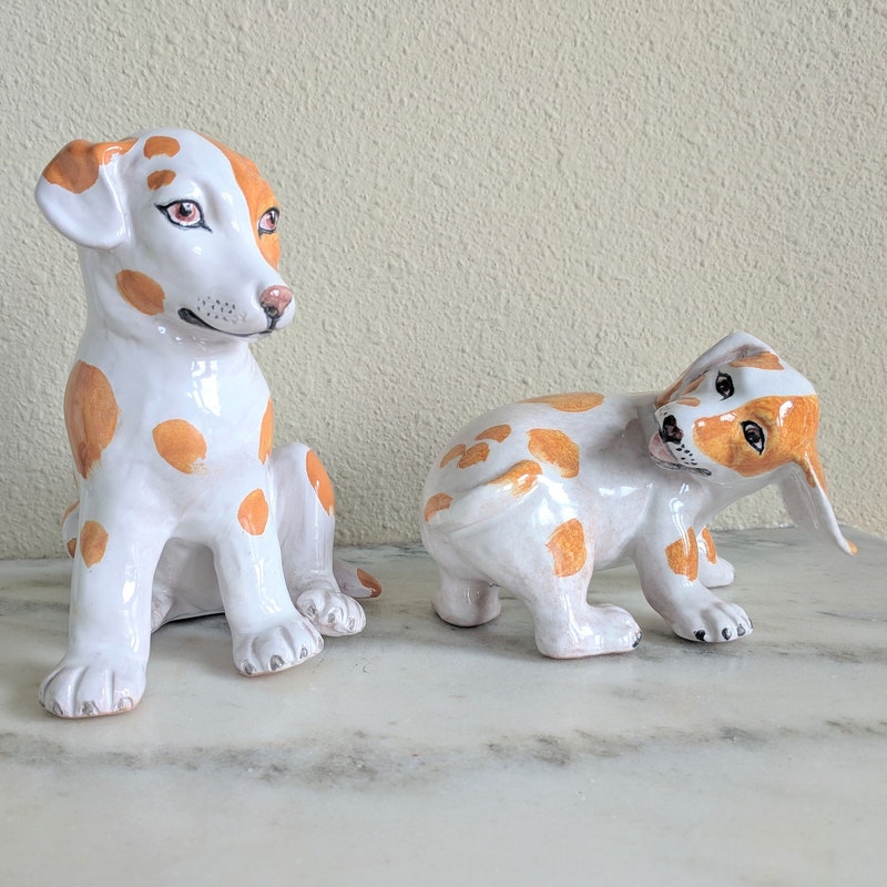 Italian Ceramic Dog - Etsy