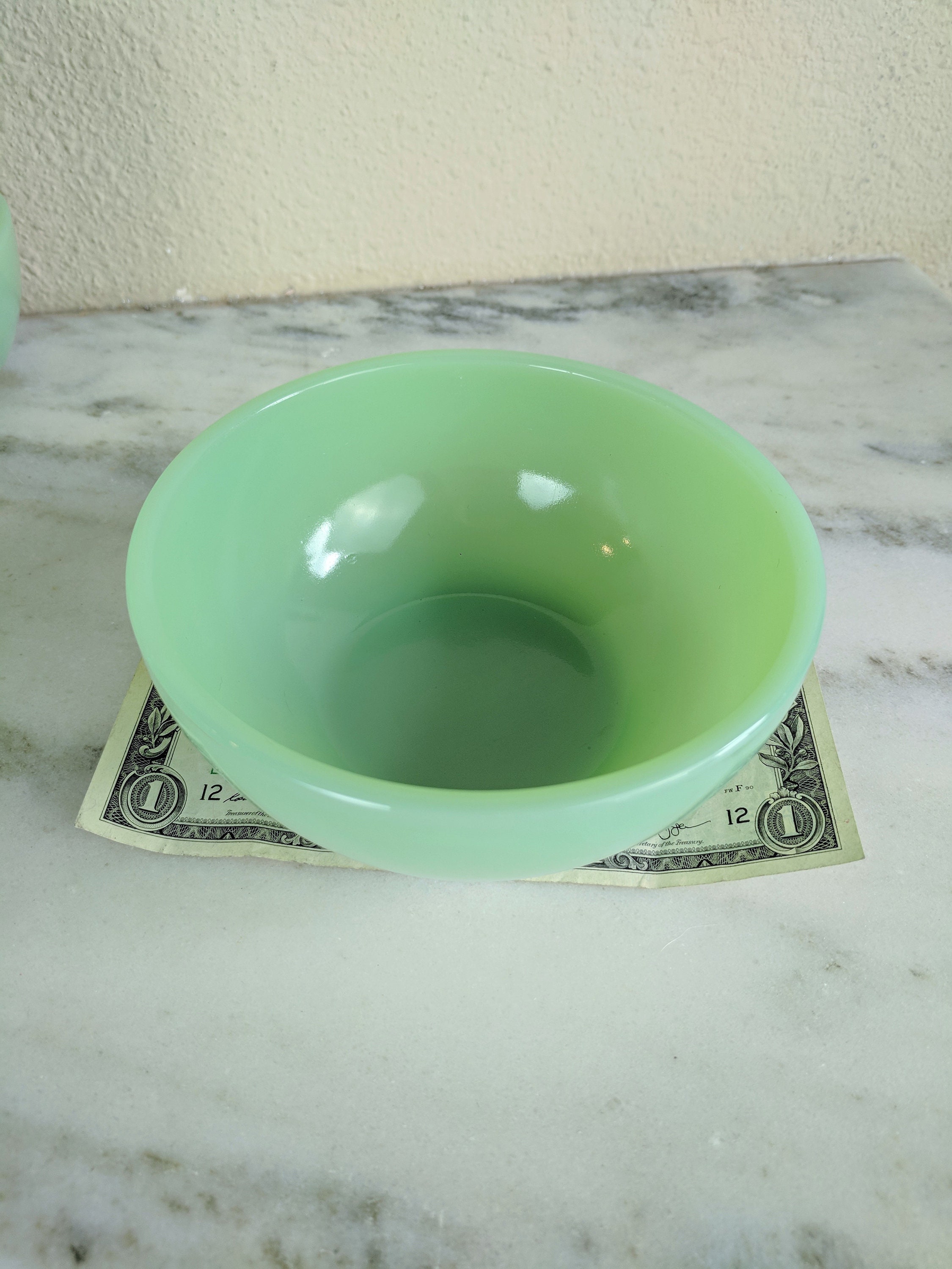 4 Fire King Jadeite Restaurant Ware Chili Bowls Vintage | Etsy