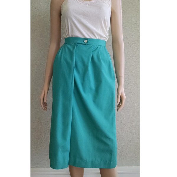 Teal Skirt - Etsy