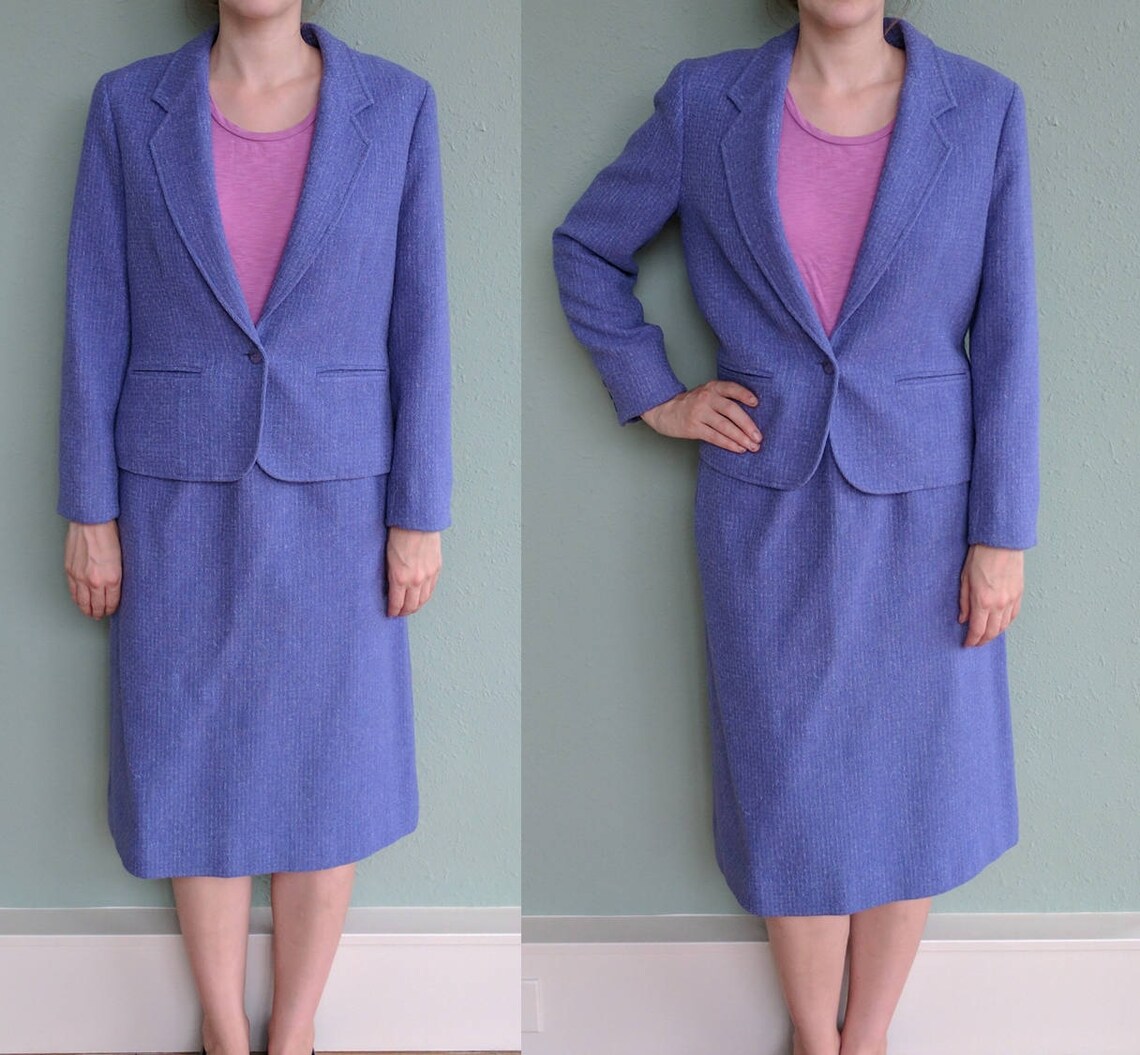 Vintage Pendleton Wool Suit Set Purple Pendleton Blazer - Etsy