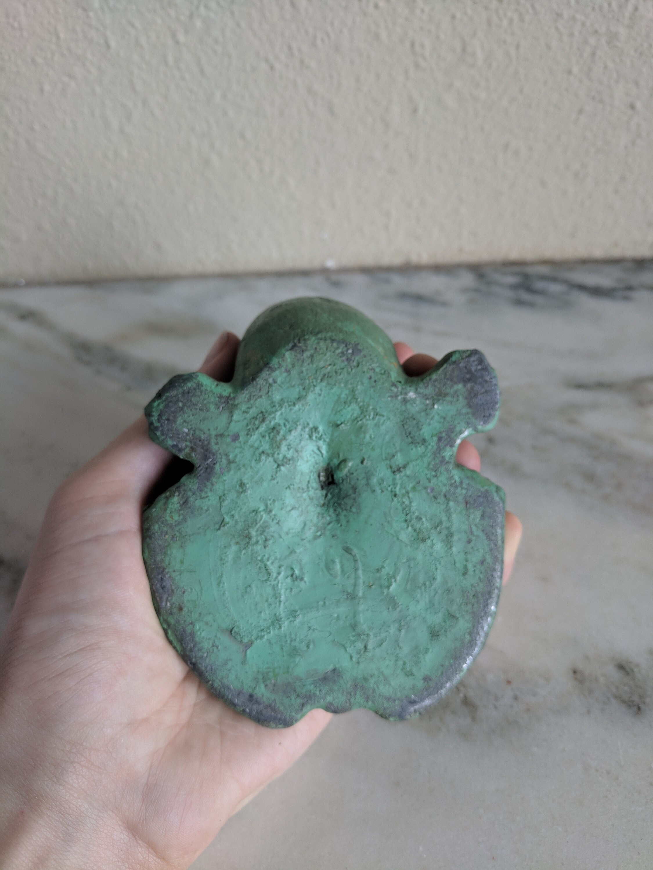 Antique Cast Iron Frog Door Stop Large Metal Toad Frog | Etsy