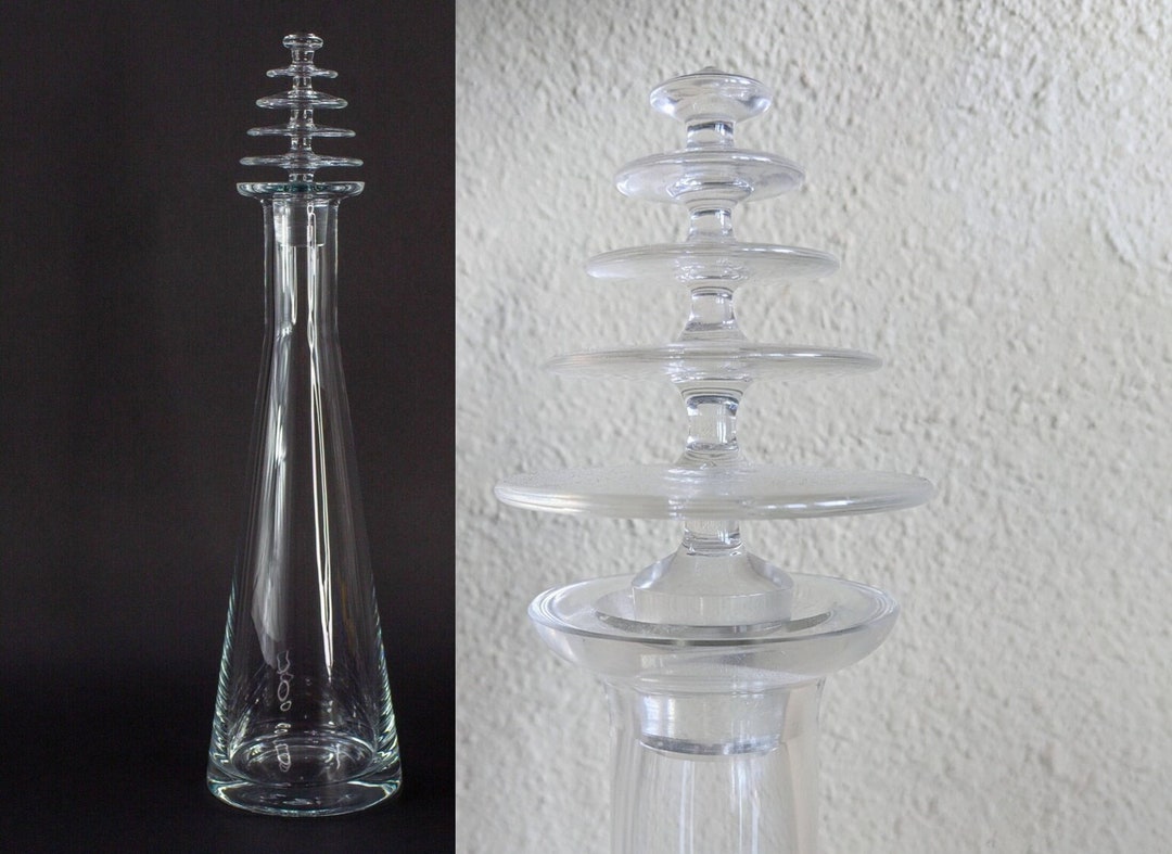 Rosenthal Studio Linie Tall Crystal Decanter Bottle With Stopper ...