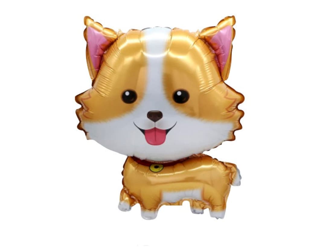 Corgi Balloon Corgi Birthday Corgi Pawty Corgi Party - Etsy