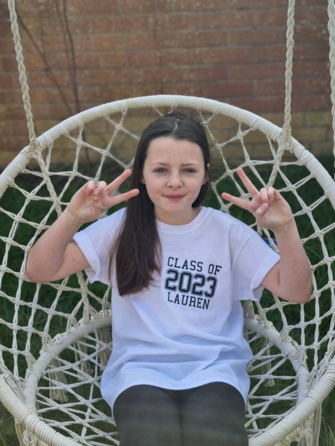 Personalised School Leavers T-shirt Tee, Autograph Top, Primary School ...
