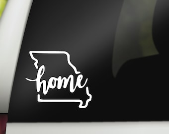Missouri State Decal | Etsy