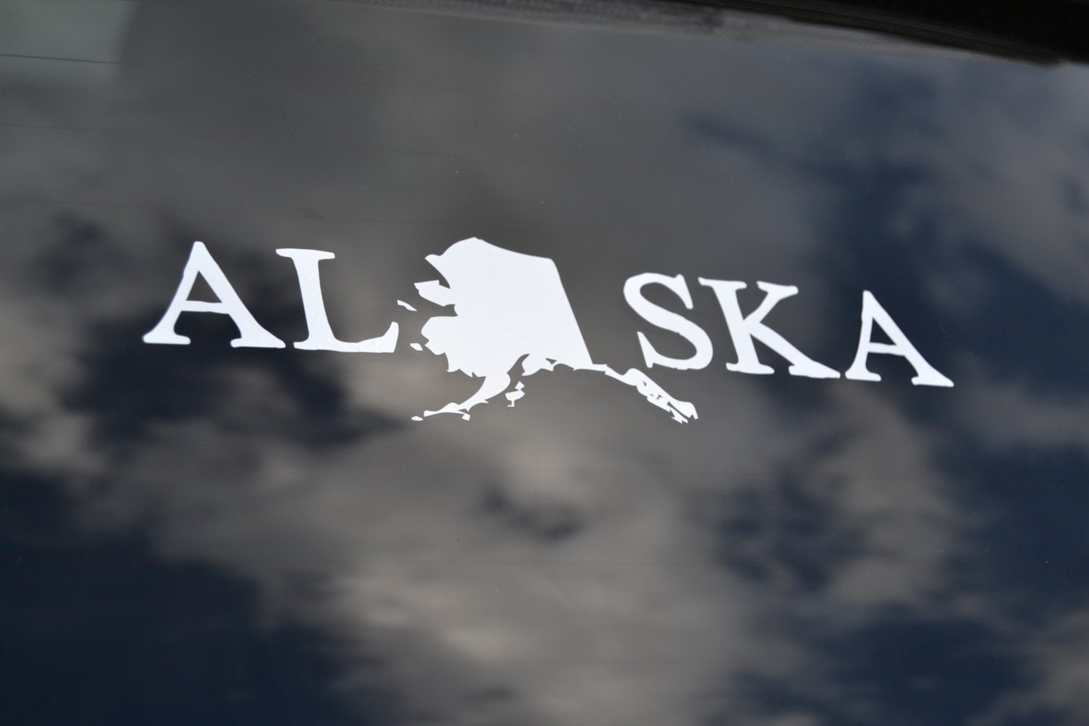 Alaska State Decal Alaska Vinyl Decal Alaska Sticker | Etsy