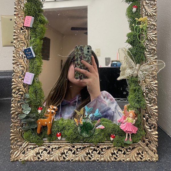 Moss Mirror - Etsy