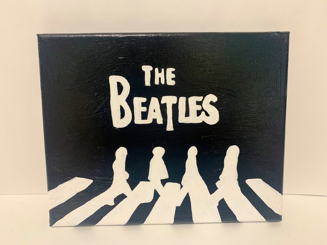 The Beatles Canvas Painting - Etsy