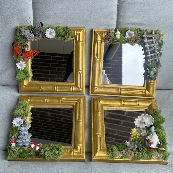 Moss Mirror - Etsy