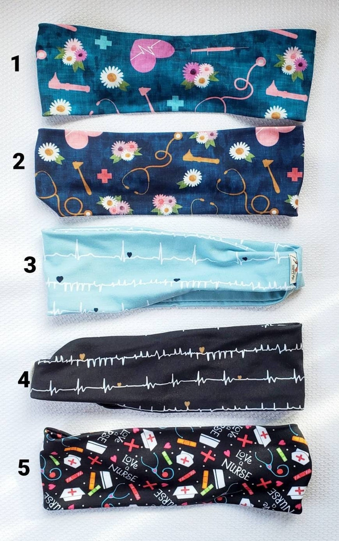 Nurse Headband Nursing Headband EKG Headband Paramedic Headband Medical ...