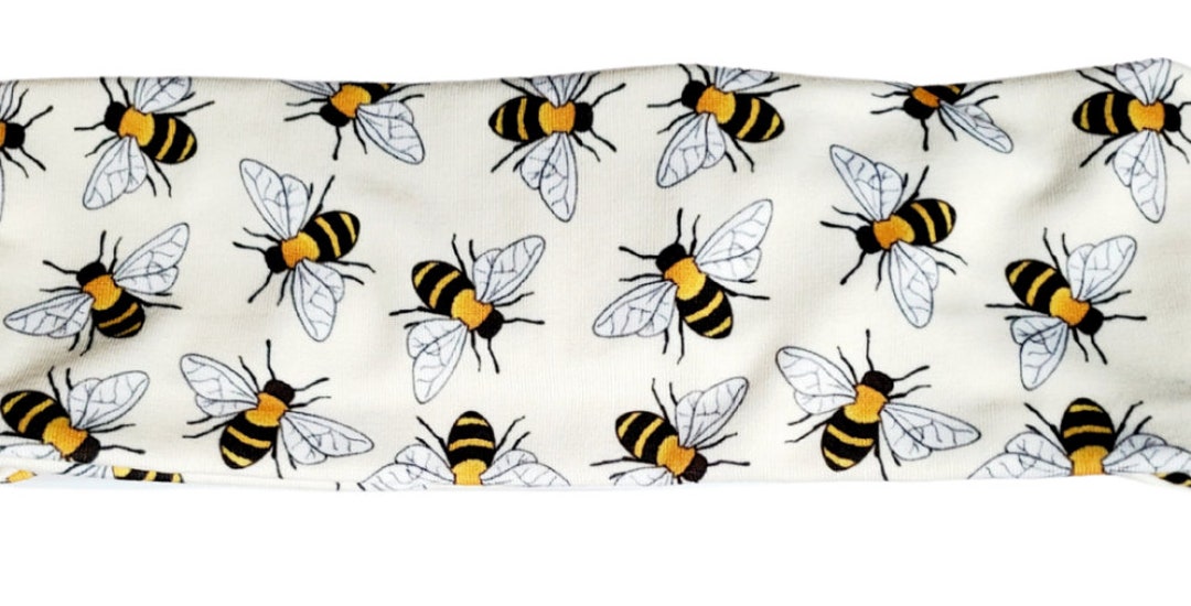 Stretchy No-slip Bees Headband - Etsy