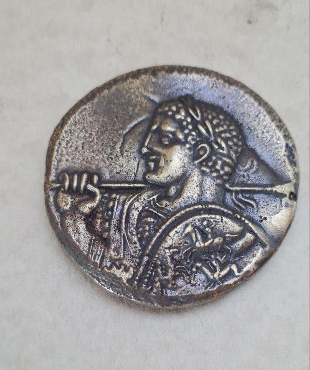 Roman Coin Medallion Alexander III the Great Hand Minted Replica A.N ...