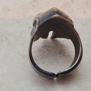 Skull Ring Bronze Legio Handmade Antiqe Ancient Rare - Etsy