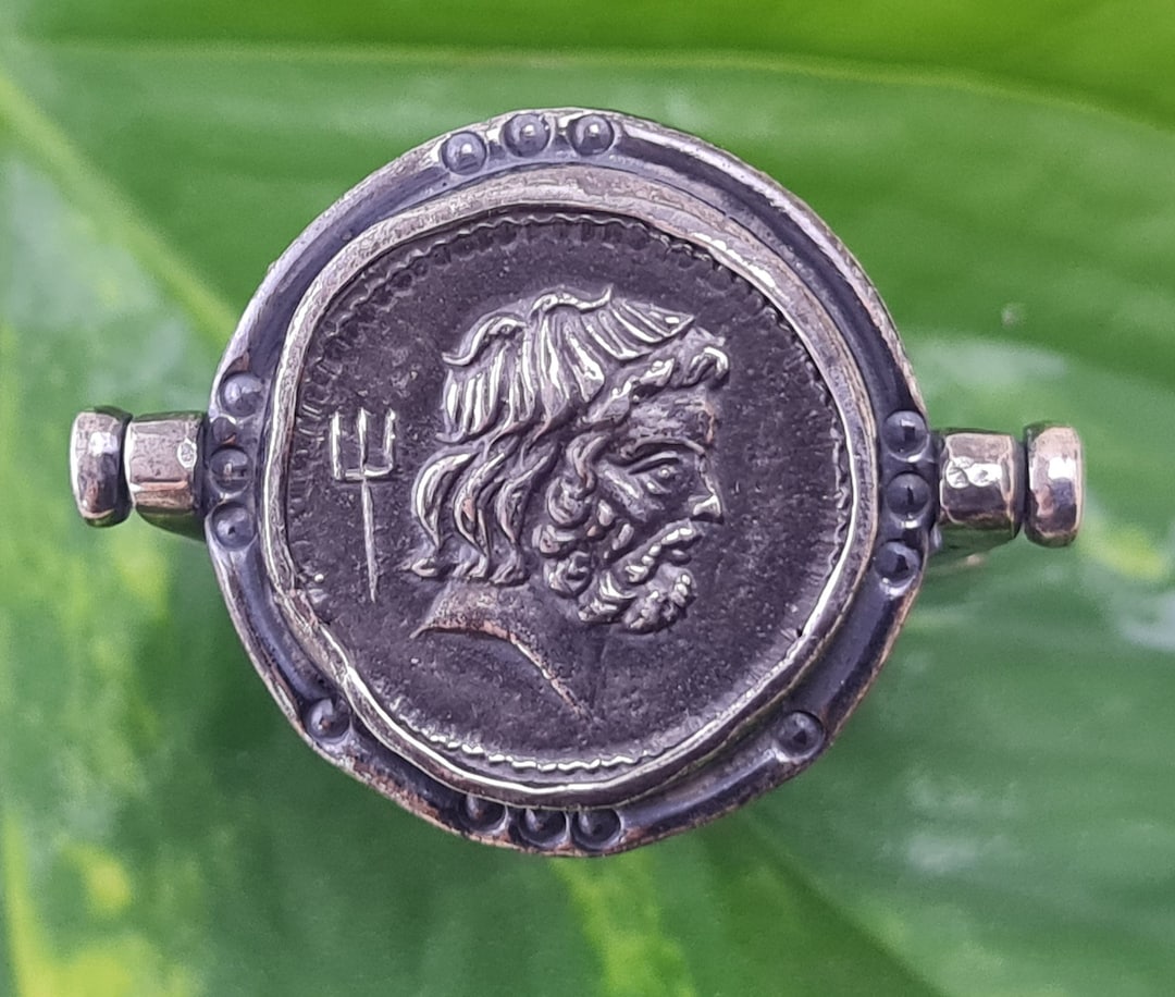 Silver 925 Seal Ring Spqr ROMAN RARE .roman Style Handmade Ancient ...