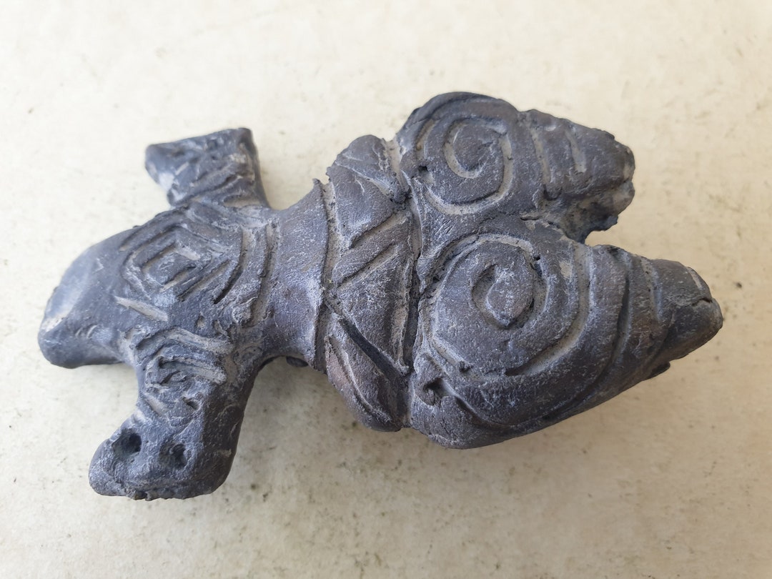 Neolithic Figure of Black Pottery,unique Handmade,rare,ancient. - Etsy