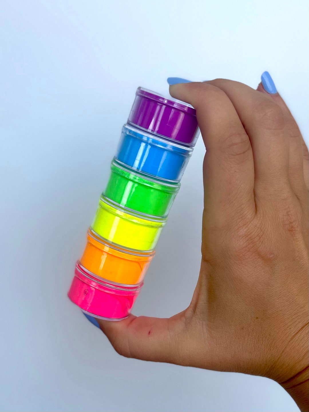 SET of 6 Lumo Glow Dust Food Color by Rolkem Glow in the Dark - Etsy