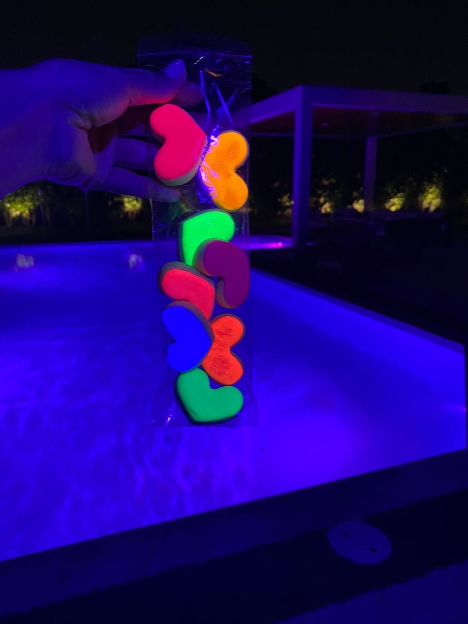 SET of 6 Lumo Glow Dust Food Color by Rolkem Glow in the - Etsy