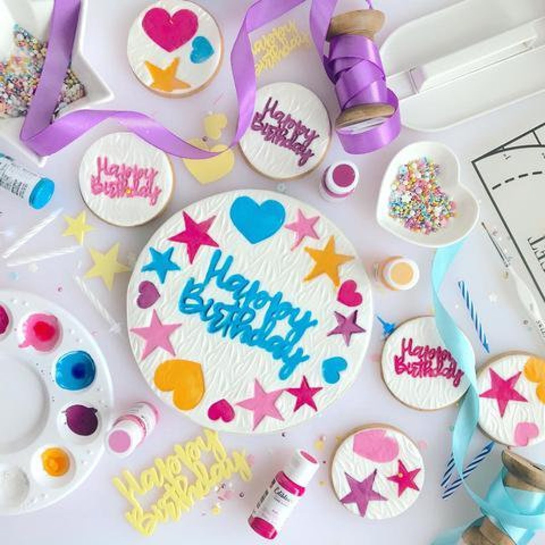 Sweet Stamp ELEMENTS Cake and Cookie Stamps - Etsy