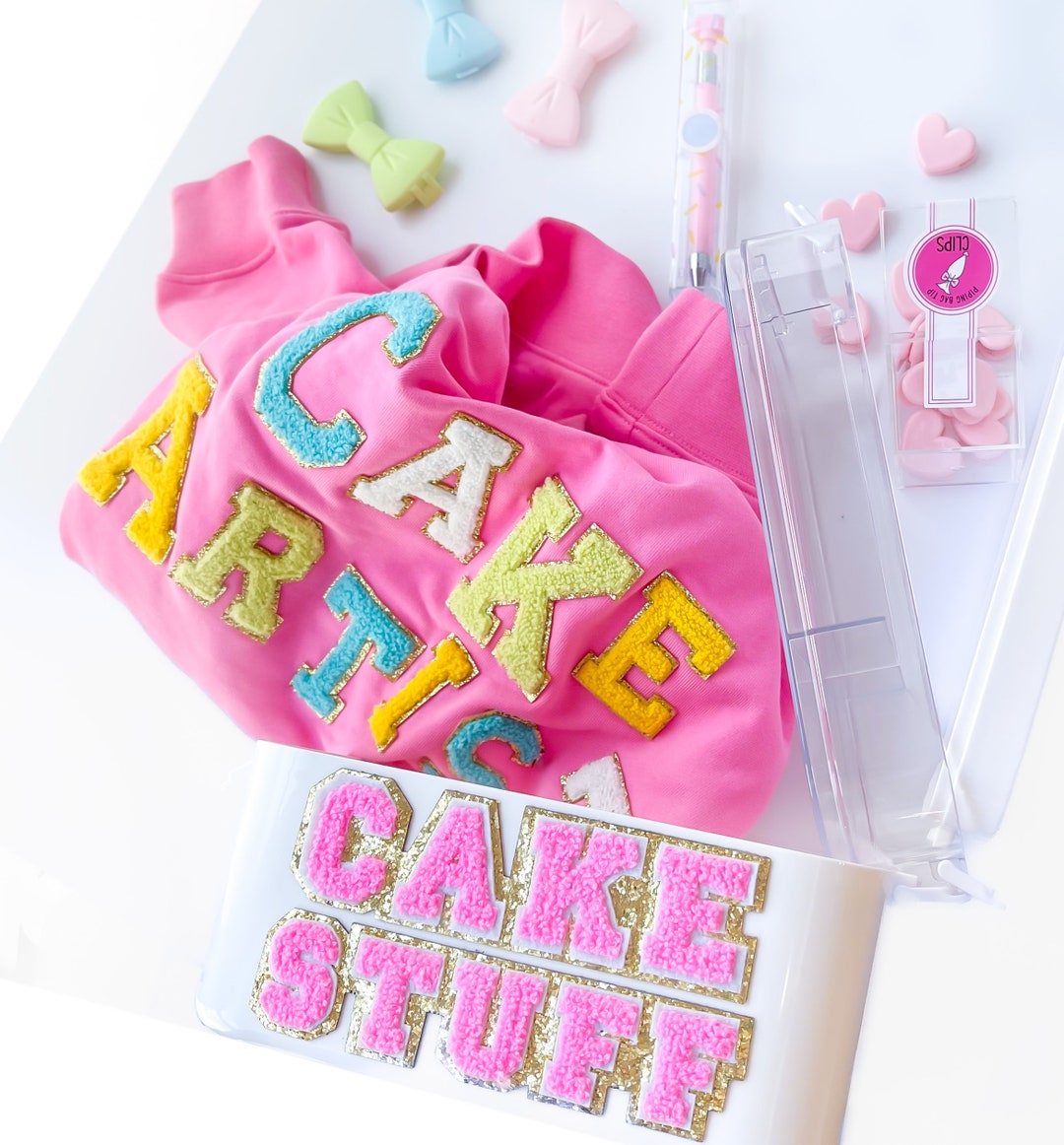 CAKE ARTIST Lifestyle Sweatshirt PINK - Etsy