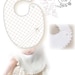 5 Baby Bibs Patterns, Christening Bibs, Baptism Toddler Bib Pattern ...