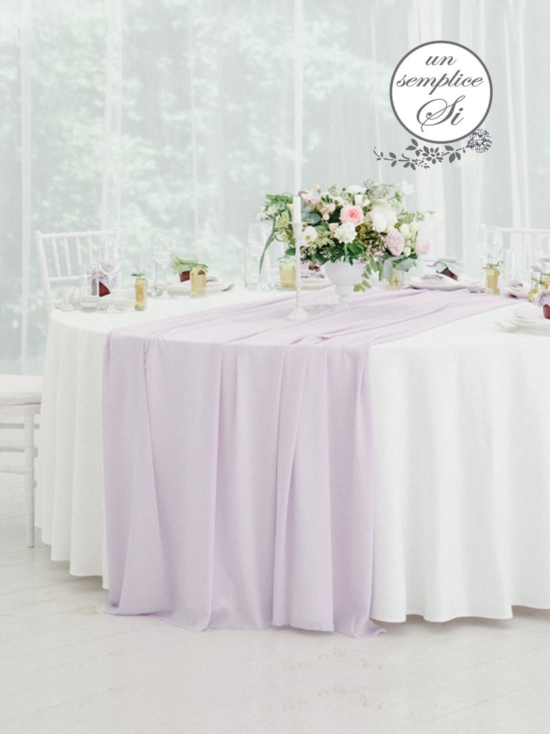 Chiffon Runners Chiffon Table Decor Chiffon Swags Table | Etsy