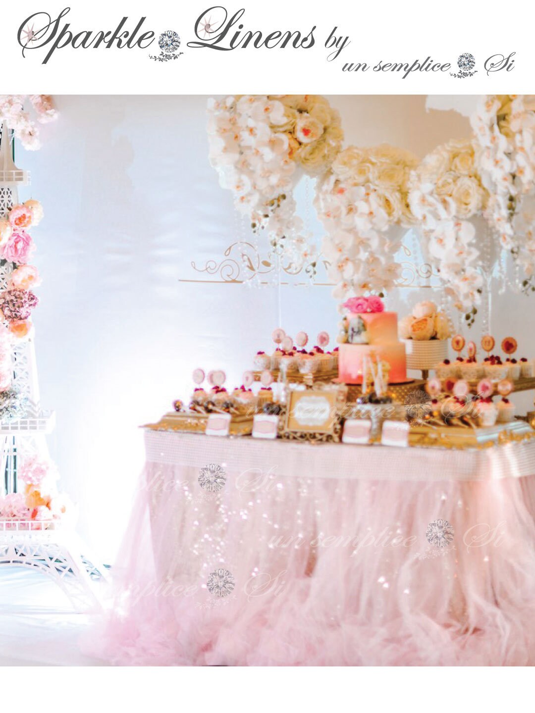 Sequin Table Cap Sequin Table Cloth Sequin and Tulle - Etsy Australia