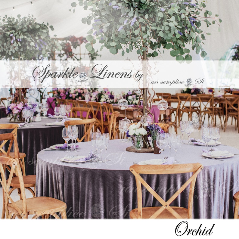 Velvet Tablecloth Velour Table Runner Velvet Overlay Velour | Etsy