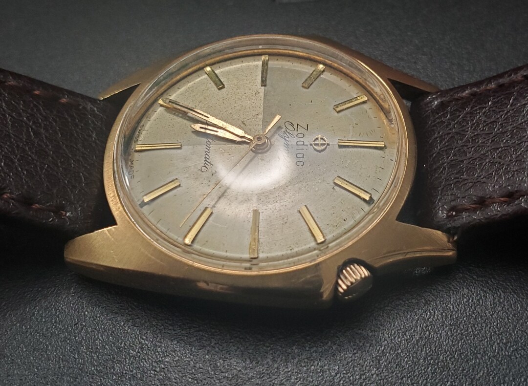 Rare Zodiac Olympos Automatic Watch - Etsy