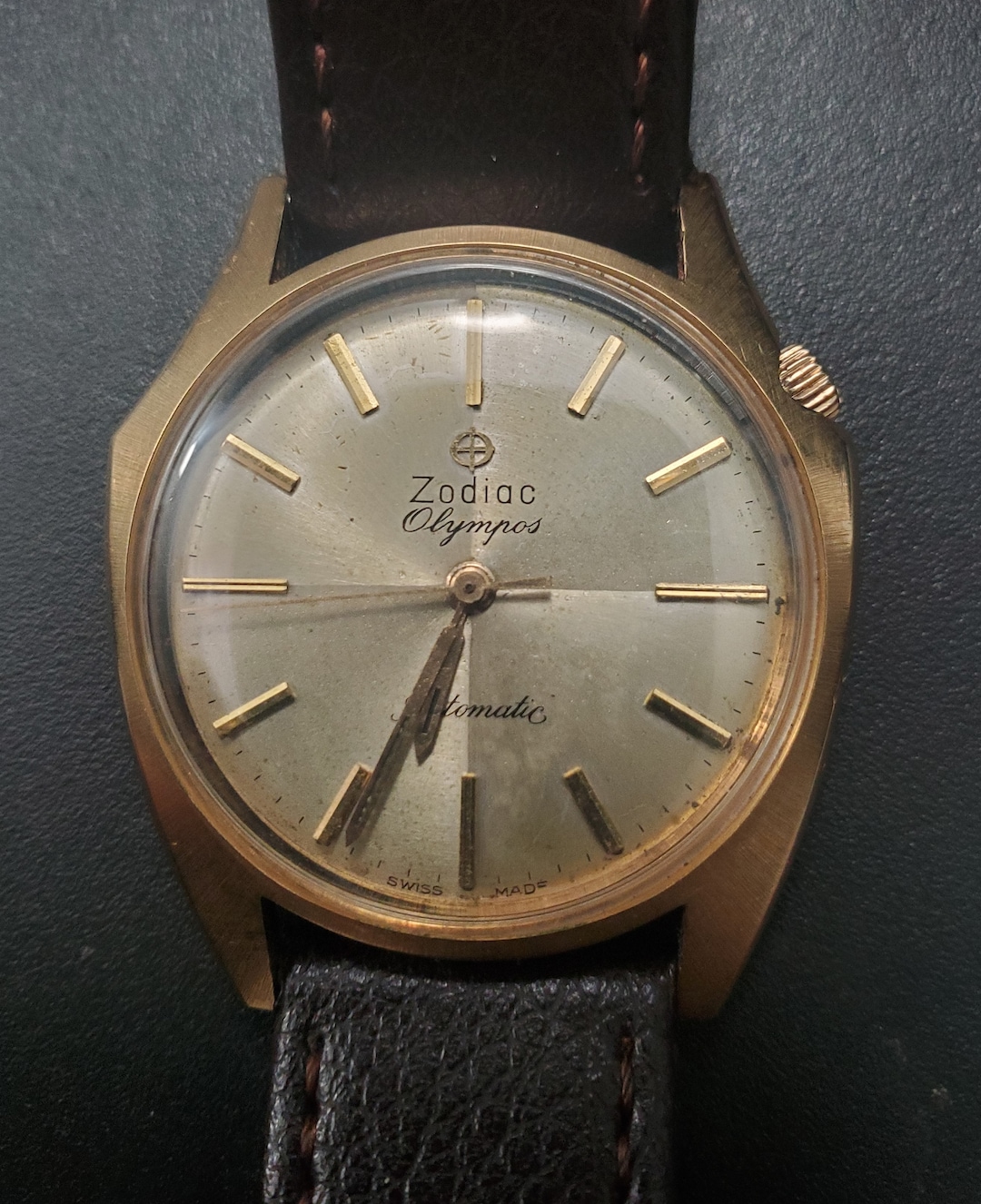Rare Zodiac Olympos Automatic Watch - Etsy