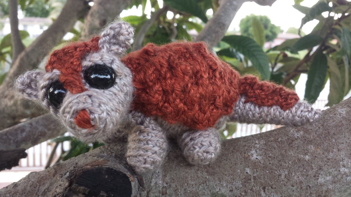 Pangolin Scaly Anteater Crochet Pattern - Etsy