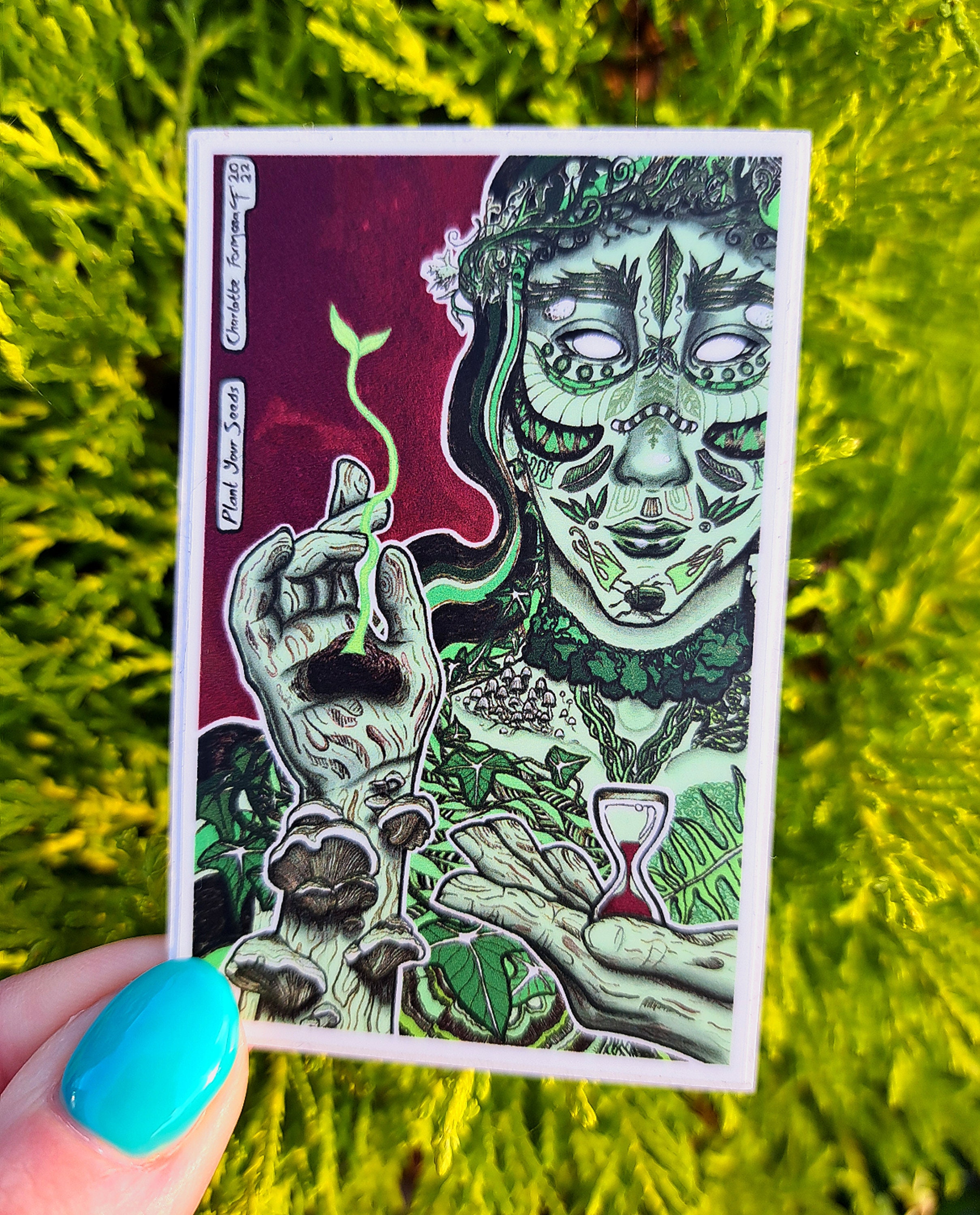 Plant Your Seeds Matte Vinyl Sticker - Etsy