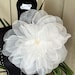 Light Beige Pin Fabric /organza Pin Flower/ Brooch/ Handmade Wedding ...