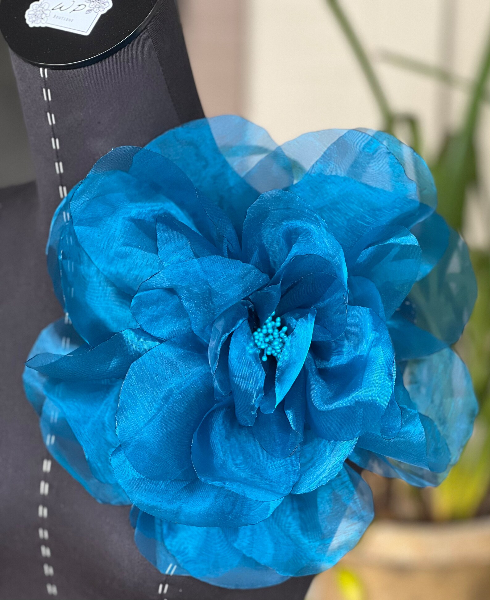 Oversized Shoulder Brooch /pin/ Flower/ Brooch/ Handmade - Etsy