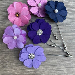 Mens Lapel Pin, Jacket Flower Lapel, Fabric Lapel, Wedding Pin Lapel ...