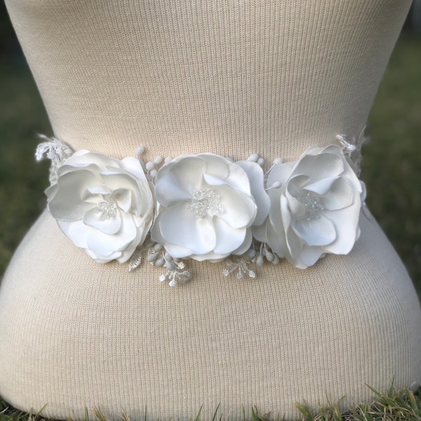 Flower Girl Belt - Etsy